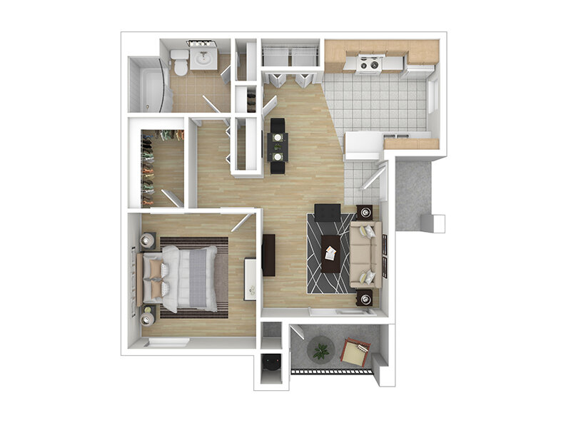 Apartments for Rent in Colorado Springs, CO | Floor Plans at Fountain ...